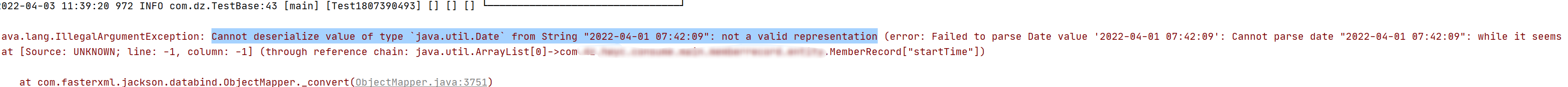  Cannot Deserialize Value Of Type java util Date From 